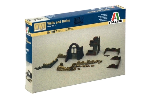 Italeri 6087 Walls and ruins WW II