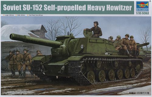 Trumpeter 01571 Soviet SU-152 Self-propelled Heavy Howitzer