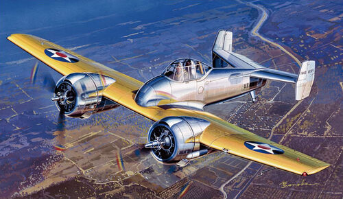 Academy 12363 Grumman XF5F-1 Skyrocket