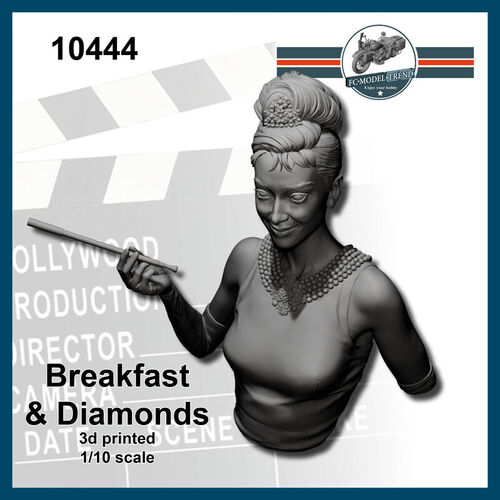NEW! FC ModelTrend 10444 Breakfast & Diamonds Bust (3D-Printed)
