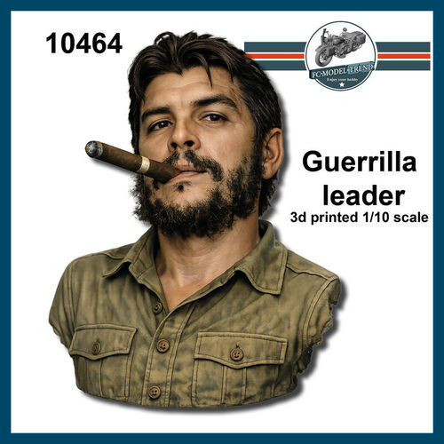 NEW! FC ModelTrend 10464 Guerrilla Leader Che Guevara Figure Bust (3D-Printed)