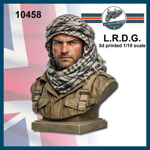 NEW! FC ModelTrend 10458 L.R.D.G. Bust (3D-Printed)