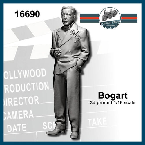 NEW! FC ModelTrend 16690 Bogart Figure (3D-Printed)