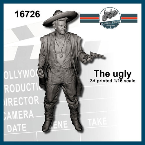 NEW! FC ModelTrend 16726 The Ugly Figure - from The Good, The Bad ane The Ugly Movie (3D-Printed)