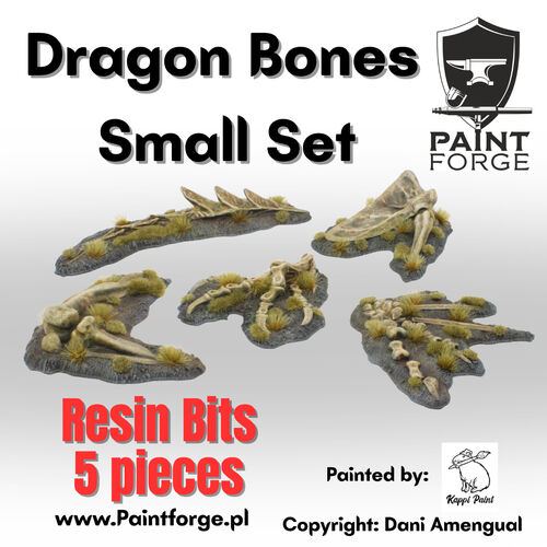 Paint Forge PFRB5002 Dragon Bones Small Set (3D-Printed)