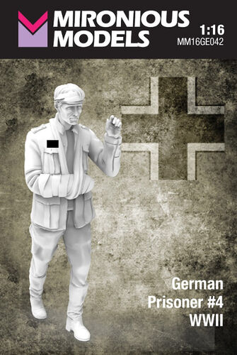 NEW! Mironious Models 16GE042 German WWII Prisoner No.4 (1 Figure)