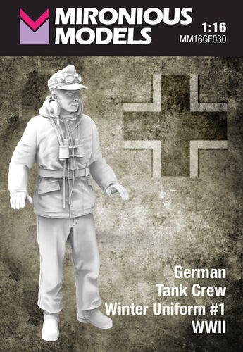 NEW! Mironious Models 16GE030 German WWII Tank Crew Winter Uniform No.1 (1 Figure)