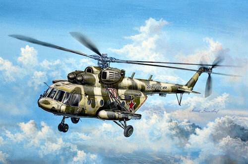 NEW! Trumpeter 05853 Russian Mi-8 MTV5 Hip