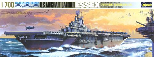 Hasegawa 49707 WL707 U.S. Aircraft Carrier Essex