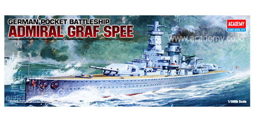 Academy 14103 Admiral Graf Spee
