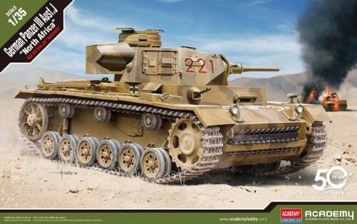 Academy 13531 Panzer III Ausf. J "North Afrika"