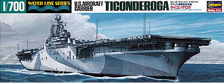 Hasegawa 44710 WL710 American aircraft carrier Ticonderoga