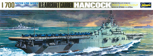 Hasegawa 49708 WL708 U.S. Aircraft Carrier Hancock