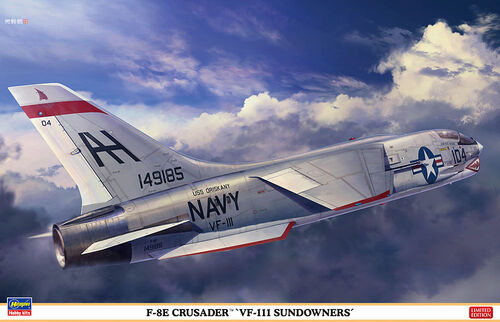 Hasegawa 07524 F-8E Crusader 'VF-111 Sundowners'