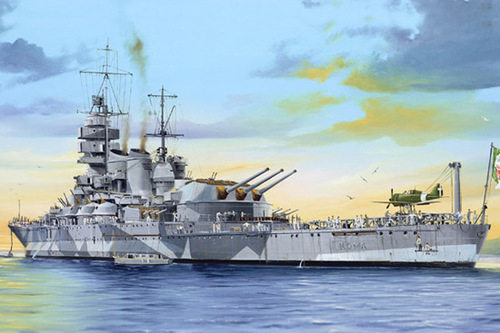 Trumpeter 05318 Italian Navy Battleship RN Roma