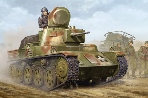 Hobby Boss 82478 Hungarian Light Tank 38M Toldi II(B40)