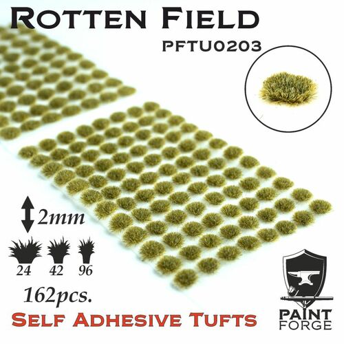 Paint Forge PFTU0203 Rotten Field Grass Tufts 2mm