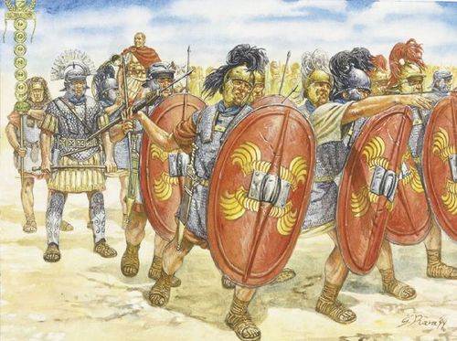 Italeri 6021 Roman Infantry (1st-2nd Century b.c.)