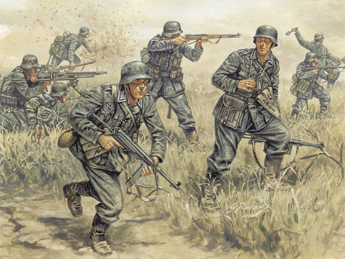 Italeri 6033 German Infantry (WWII)