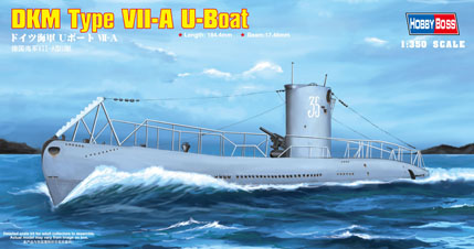 Hobby Boss 83503 German IIWW Submarine Type VII-A U-Boot