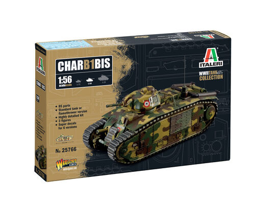Italeri 25766 Char B1 Bis