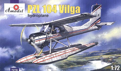 A-Model 07278 PZL-104 Wilga-35 Polish Aircraft with flotation gears