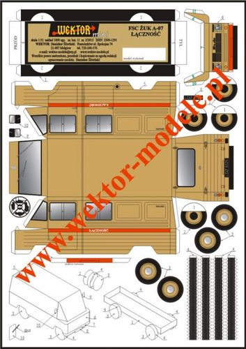 Wektor mini11 Żuk A-07 Łączność