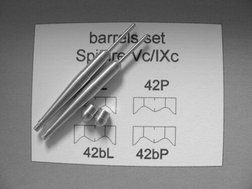 Haliński KA-Barrels-19 Spitfire Vc/IXc - Metal Barrels (2pcs And 2 Plugs)