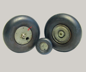 Haliński KA-Wheels-10 Resin Wheels For Spitfire Vb / Spitfire IX