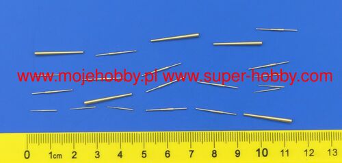 Haliński KA-Barrels-06 USS Heermann - Metal Barrels 127mm (5pcs), 40mm (10pcs), 20mm (7pcs)