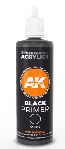 AK-Interactive 11242 Black Primer