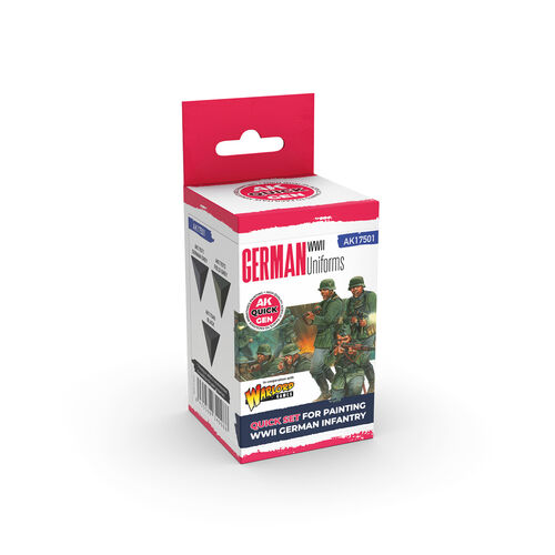 AK-Interactive AK 17501 German WWII Uniforms Paints Set