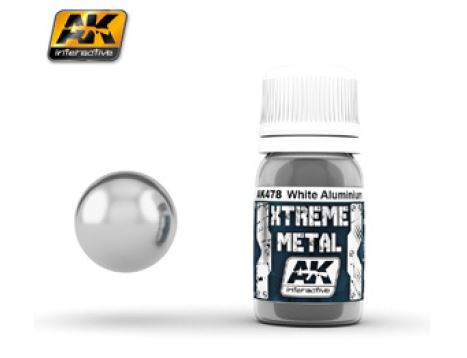 AK-Interactive AK478 Xtreme White Aluminium