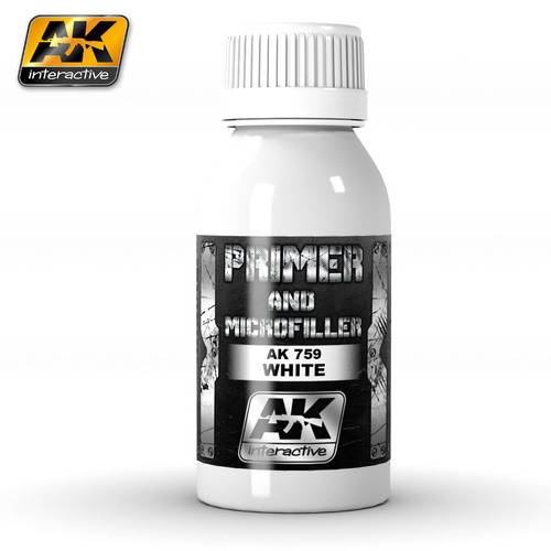 AK-Interactive AK 759 White Primer And Microfiller