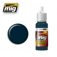 AMMO of Mig Jimenez A.MIG 099 Crystal Black Blue