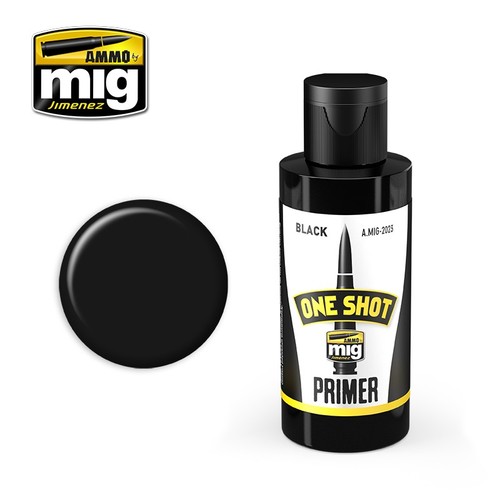 AMMO of Mig Jimenez A.MIG 2023 One Shot Primer - Black