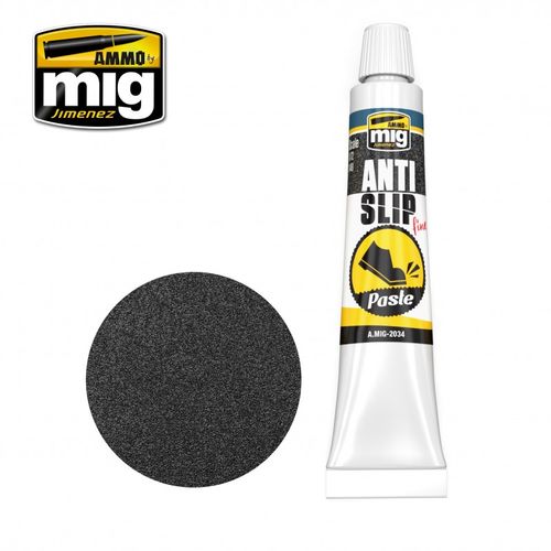 AMMO of Mig Jimenez 2034 Anti-Slip Paste - Black for 1/72 & 1/48
