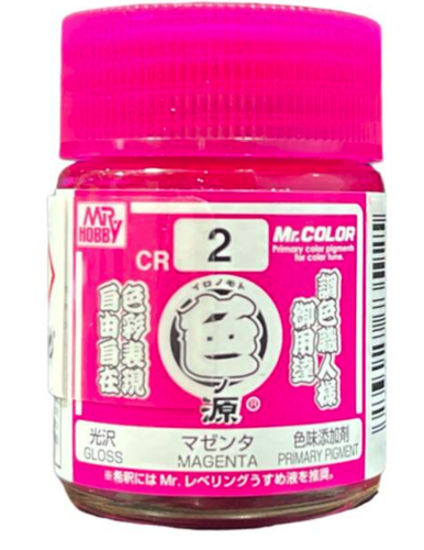 Mr.Hobby CR-2 Primary Color Pigments - Magenta Gloss (Cellulose)