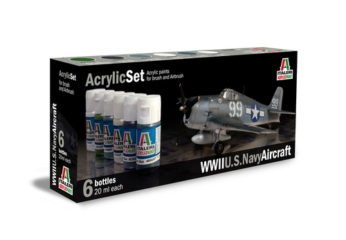 Italeri 439AP U.S.Navy Aircraft (1941-1945) Acrylic Set
