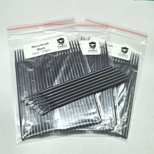 NEW! Paint Forge PFOT9003 Micro Brush Black (25 pcs)
