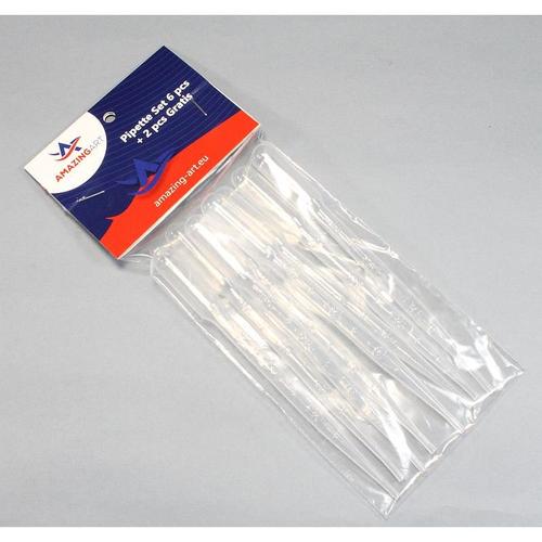 Amazing Art 18659 Zestaw Pipet - 8 szt 3 ml
