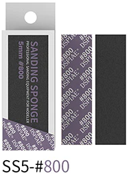 DSPIAE 56308 SS5-800 5mm #800 SANDING SPONGE 5 PCS