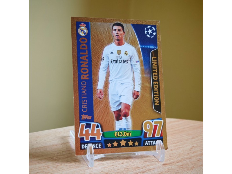 Cristiano RONALDO Gold Limited - Champions league 15-16