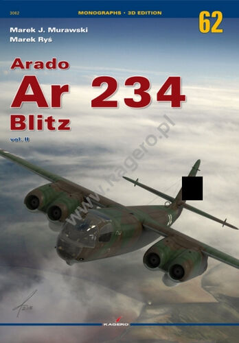 Kagero MON-3062-EN Arado Ar 234 Blitz Vol. II