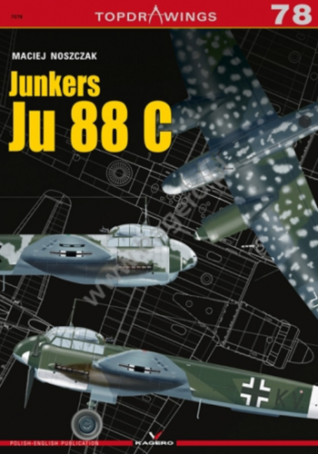 Kagero TD-7078-EN+PL Junkers Ju 88c