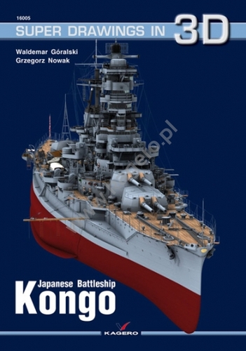 Kagero K3D-16005-EN 05 - Japanese Battleship Kongo