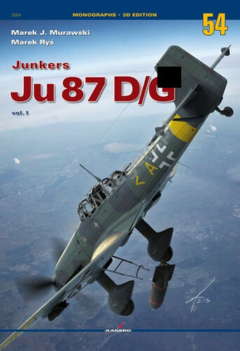 Kagero MON-3054-EN 54 - Junkers Ju 87D/G vol.I