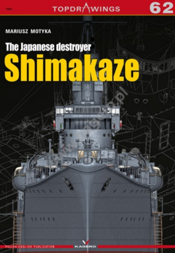 Kagero TD-7062-EN+PL The Japanese destroyer Shimakaze