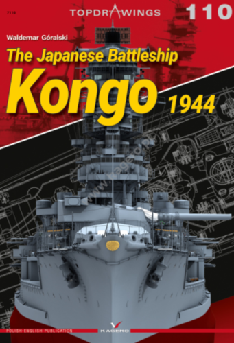 Kagero TD-7110-EN-PL The Japanese Battleship Kongo 1944