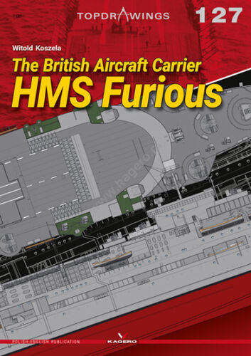 Kagero TD-7127 The British Aircraft Carrier HMS Furious
